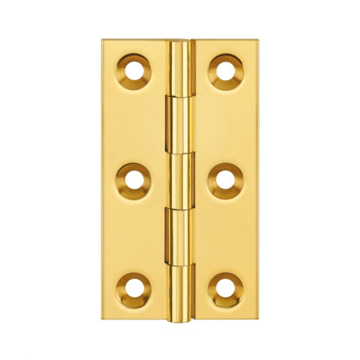 Premium Solid Drawn Brass Butt Hinge 75 x 42mm - SWS Hardware