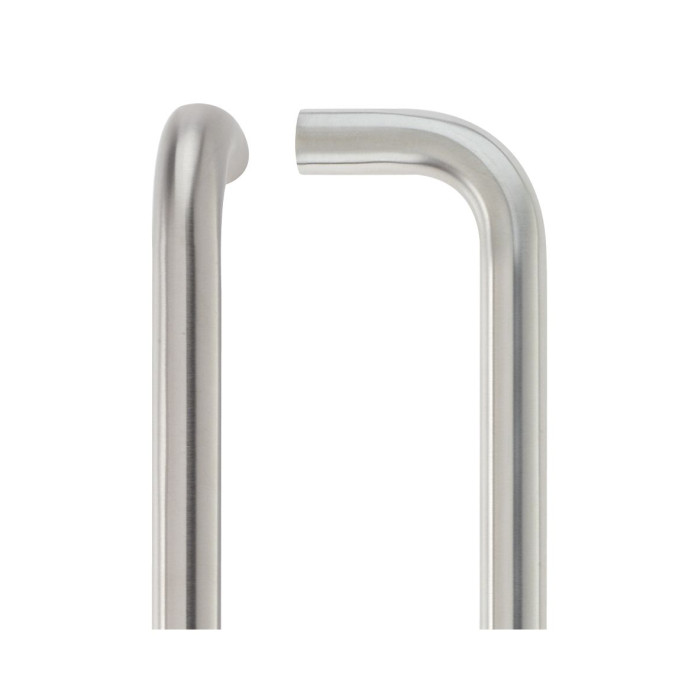 19mm D' Pull Handle Bolt Through Fix - Satin Stainless Steel - SWS Hardware
