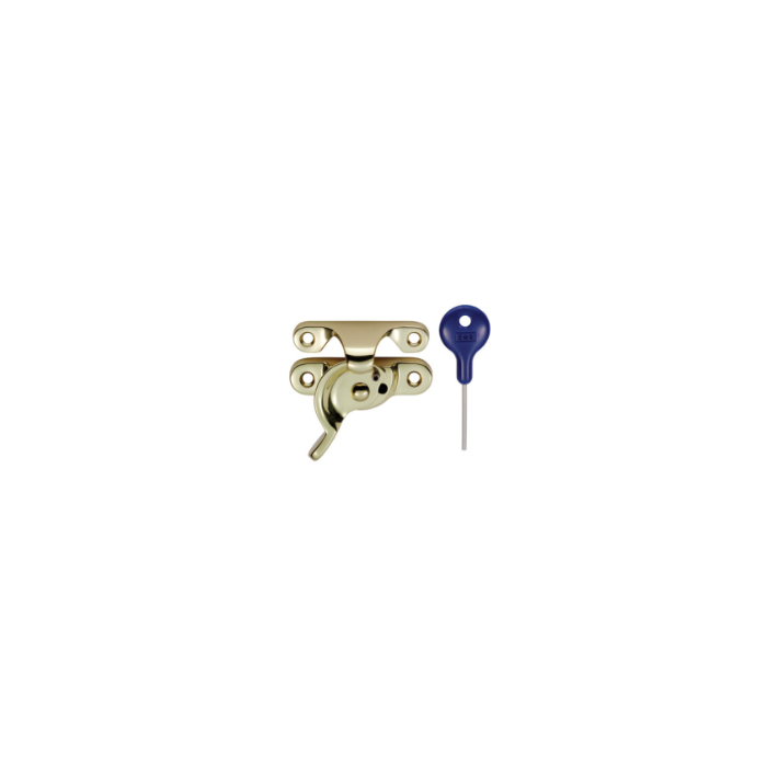 Locking Sash Fastener - Fitch - Polished Chrome - SWS Hardware
