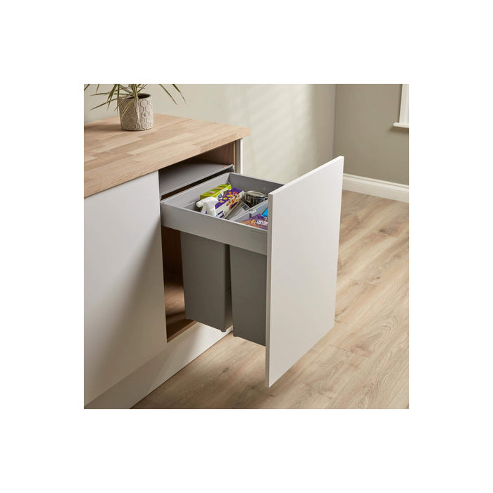 Pullboy Z Waste Bin - to suit Blum Tandembox - 450mm - 58L (2 X 29L ...