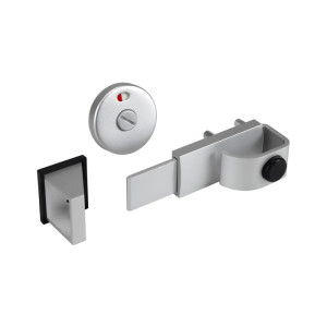 Retro Fit Cubicle Lock Replacement Cover Plate - 150 x 150mm - SWS Hardware
