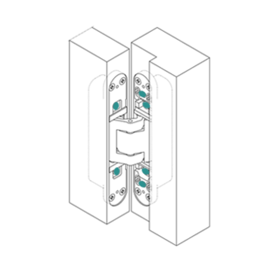 Tectus - The Revolutionary Concealed Hinge System from SWS Hardware
